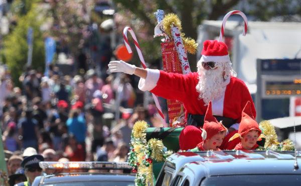 Countdown to Santa Parade - Times