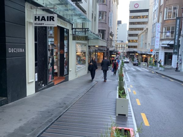 AT welcomes funding for temporary cycleways and footpaths - Times