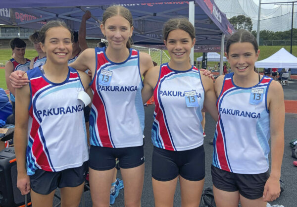 Young relay team breaks Auckland Championship record - Times