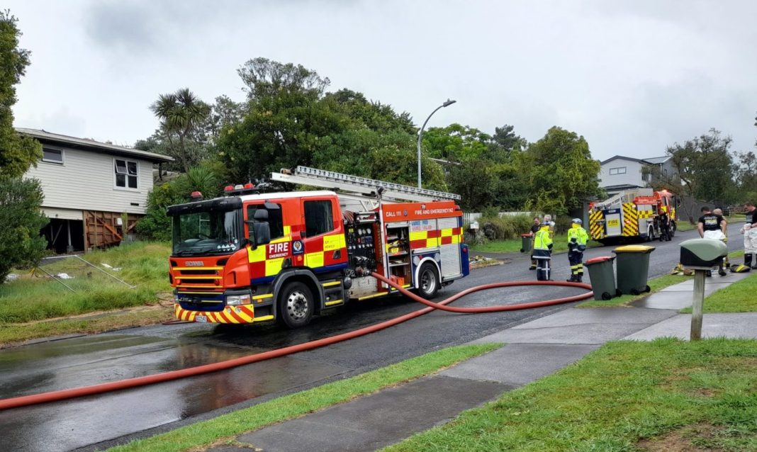 Fire guts abandoned Pakuranga house - Times